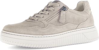 Gabor Damen Low-Top Sneaker, Frauen Sneaker,Passform,Comfort,wechsel-Fussbett,Optifit,breit,Hovercraft,atmungs-aktiv,rot,Silk/smog,38.5 EU / 5.5 UK