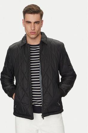 Geox Übergangsjacke Decio M5522S T3132 F9000 Schwarz Regular Fit