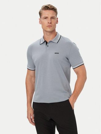 HUGO BOSS Poloshirt Paul 50506193 Grau Regular Fit