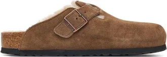 Birkenstock Pantoletten Boston Shearling 1032440 Braun