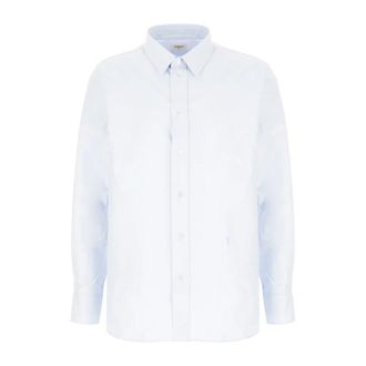 Saint Laurent Oxford Hemd - - Shirts - Herren - Blau - XL
