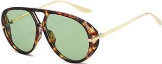 Generic Lunettes De Soleil Vacances &Agrave; Monture Large For Hommes Et Femmes Conduite En Plein Air(Green)