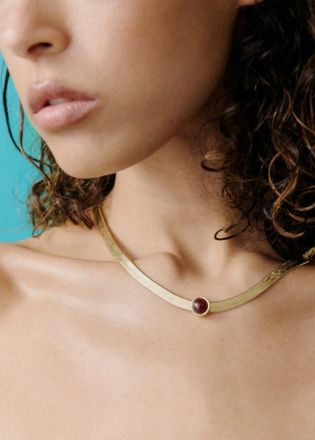 Mango Halskette mit kombinierter Kette gold - Damen - Einheitsgr&ouml;&szlig;e - MANGO