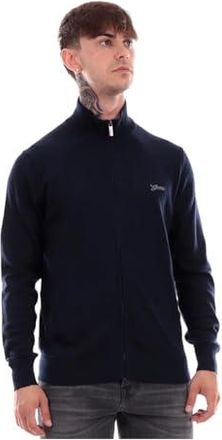 Guess Guess Gilet zippé Logo brodé Jeans - Homme