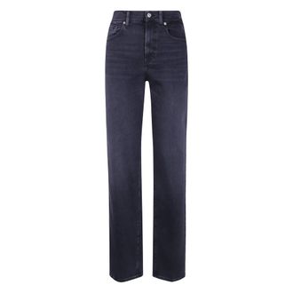 7 For All Mankind Damen, Jeans, Schwarzk, W24Gr&ouml;&szlig;e