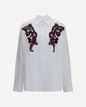 Dries Van Noten Beaded-detail Shirt Female XS