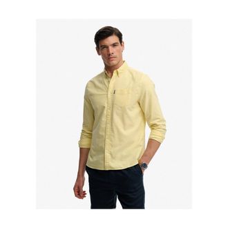 Superdry Chemise Oxford &agrave; manches longues Essential