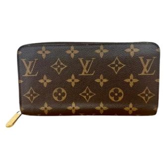 Louis Vuitton Pre-owned Monogram Long Wallet (bi-fold) - - Pre-owned - Damen - Braun - ONE SIZE