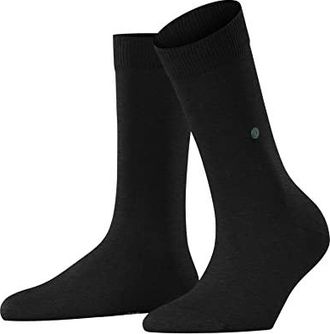 Burlington Lady W So coton unies 1 paire, Chaussettes Femme, Gris Oil Melange 3986, 36-41