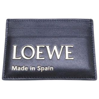 Loewe Pre-owned Porte-cartes - Femme - Pre-owned - Noir - Taille: ONE Size