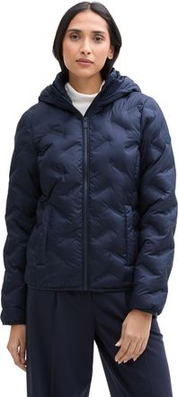 Tom Tailor Lightweight Steppjacke mit Stehkragen, sand stone beige, XXL