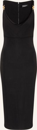 Versace Jerseykleid Medusa schwarz