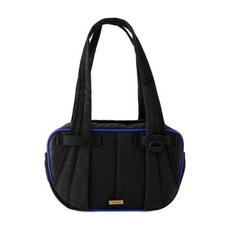 Ader Error Mens Calfskin Leather Shoulder Bag Black