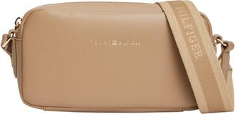 Tommy Hilfiger Damen Th Essential Camera Bag Aw0aw18370 Crossover, Khaki (Safari Canvas)