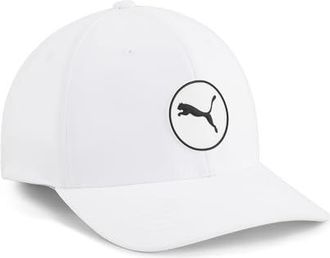 Puma Circle Cat Tech 025345 Casquette pour homme, White Glow, taille unique