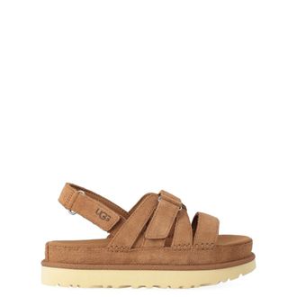 UGG Ugg, Femme, Chaussures, Brun, Taille: 40 EU Goldenstar Gleam Sandal