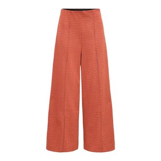 Ichi Weite Hosen - - Trousers - Damen - Rot - M