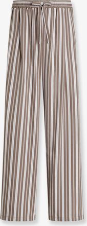 Dolce & Gabbana Pantaloni Vanity in misto cotone con motivo a righe - DOLCE & GABBANA - gender_Man