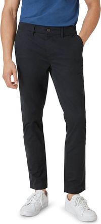 Ben Sherman Mens Khaki Pants - Comfort Stretch Slim Fit Chinos, Size 33X32, Black
