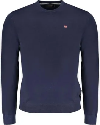 Napapijri Pull col rond - Homme - Pulls - Bleu - Taille: L