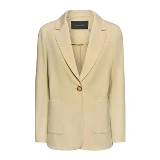 Elena Miro Blazers - - Jackets - Damen - Beige - S