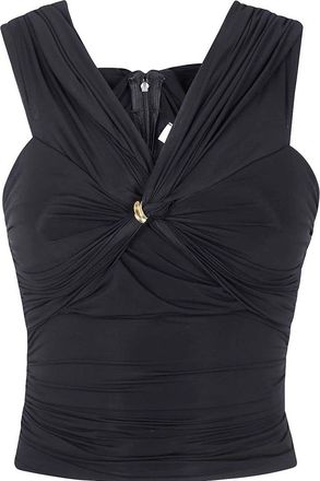 Elisabetta Franchi T-Shirt - Schwarz