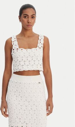 Fracomina Top FR26ST4017K488R6 &Eacute;cru Regular Fit