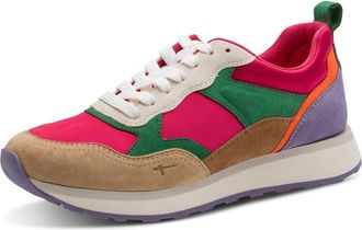 Tamaris Damen Sneaker Low, Multicolor, 38 EU