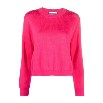 Moschino Damen, Strickwaren, Rosa, SGr&ouml;&szlig;e