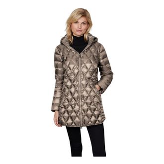 Junge Daunenjacke - - Jackets - Damen - Braun - 6XL