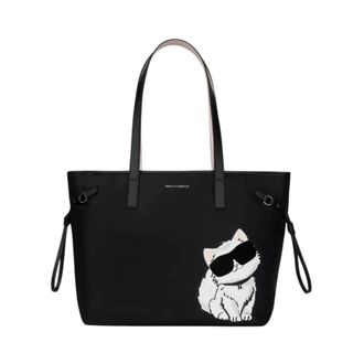 Karl Lagerfeld Ikon Tote Bag - - Bags - Damen - Schwarzk - ONE SIZE