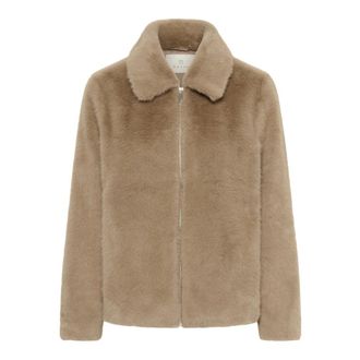 Kaffe Jacken - - Jackets - Damen - Beige - M