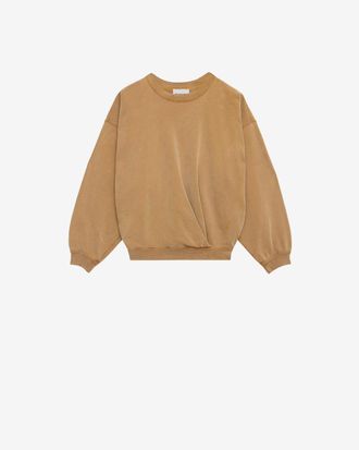 Isabel Marant Sweatshirt Sauria - Femme - Caramel - Taille 36 - Marant &Eacute;toile