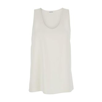 P.A.R.O.S.H. Thank Top - - Tops - Damen - Wei&szlig; - M