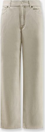 Fendi Beige denim trousers - FENDI - gender_Woman