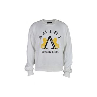 Amiri Beverly Hills Logo Sweatshirt - - Sweatshirts & Hoodies - Herren - Wei&szlig; - XS