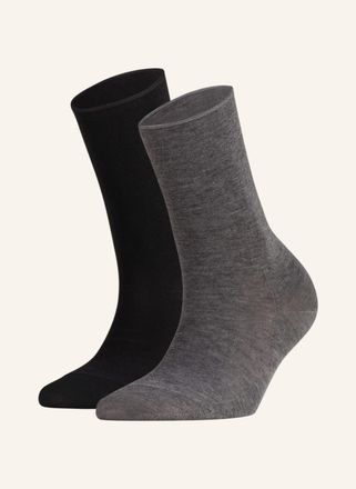 Falke 2er-Pack Socken Active Breeze schwarz