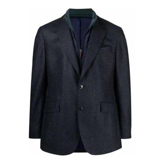 Hackett Einreiher-Sakko - - Jackets - Herren - Blau - 4XS