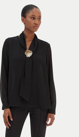 Rinascimento Rinascimento Bluse CFC0126527003 Schwarz Regular Fit