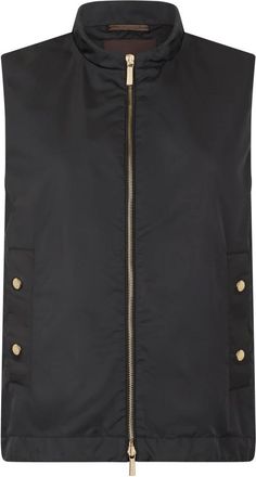 Moorer Femme, Vestes, Noir, Taille: 34 FR Manteaux