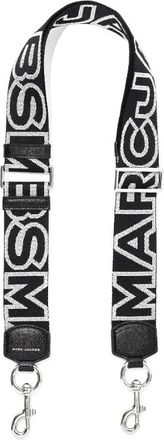 Marc Jacobs Femme, Sacs, Noir, Taille: ONE Size The Thin Outline Logo Webbing Strap