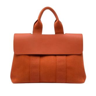 Herm&egrave;s Pre-owned Valparaiso PM - Femme - Pre-owned - Orange - Taille: ONE Size
