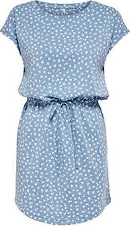 Only Onlmay S/S Dress Noos, Robe Allure/AOP:FIONA DITSYS