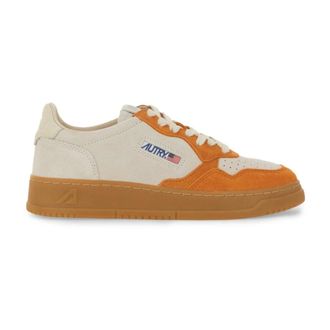 Autry Baskets Medalist Low - Femme - Chaussures - Orange - Taille: 39 EU