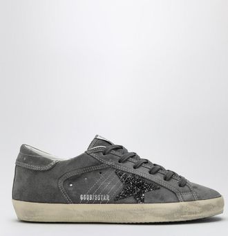 Golden Goose Super-star sneakers anthracite grey suede
