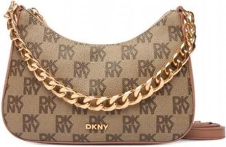 DKNY Dkny, Femme, Sacs, Brun, Taille: ONE Size Jenna Demi Shoulder Bag