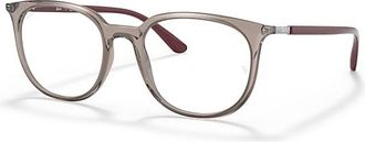 Ray-Ban Rb7190 Optics Bordeaux Fassung Klar Glas Polarisiert 53-19