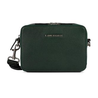 Lancaster Doppelrei&szlig;verschluss Satchel Delphino Lucas Gr&uuml;n - - Bags - Herren - Gr&uuml;n - ONE SIZE