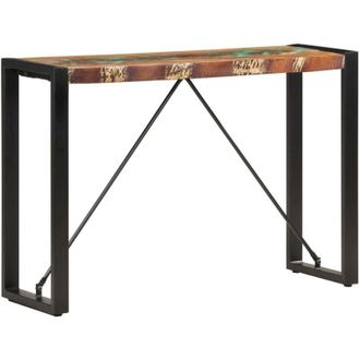 vidaXL Table console 110x35x76 cm Bois de r&eacute;cup&eacute;ration massif Vidaxl