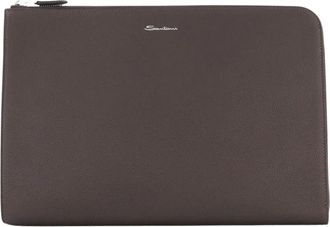 Santoni Homme, Accessoires, Brun, Taille: ONE Size Wallet